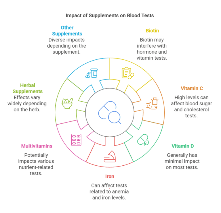 Can I take vitamins or supplements before a blood test? - HealthcareOnTime