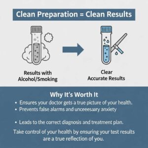 Can smoking or alcohol affect blood test results? - HealthcareOnTime