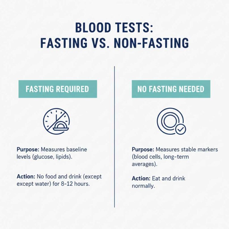 Which blood tests can be done without fasting? - HealthcareOnTime