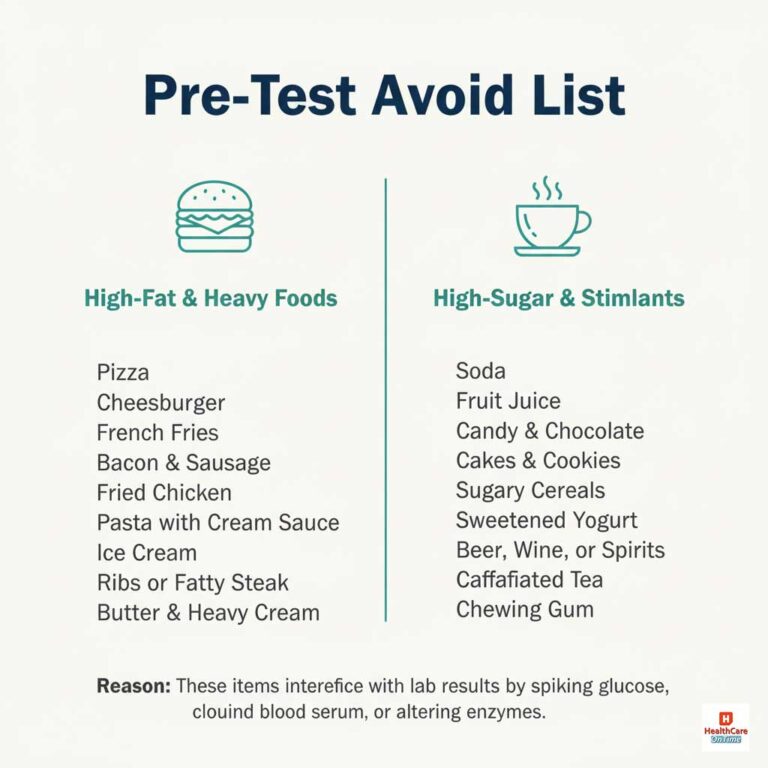 Foods to Avoid the Night Before a Blood Test (with reasons ...