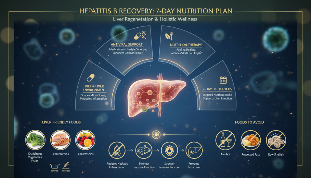 7-Day Meal Plan for Hepatitis B: Foods to Include & What to Avoid ...