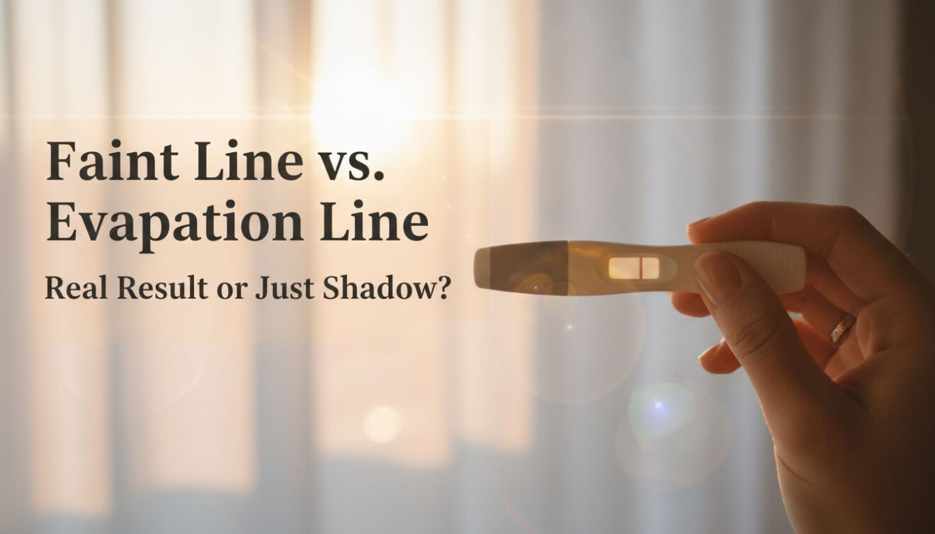 Faint Line vs. Evaporation Line: How to Tell If Your Pregnancy Test Is ...