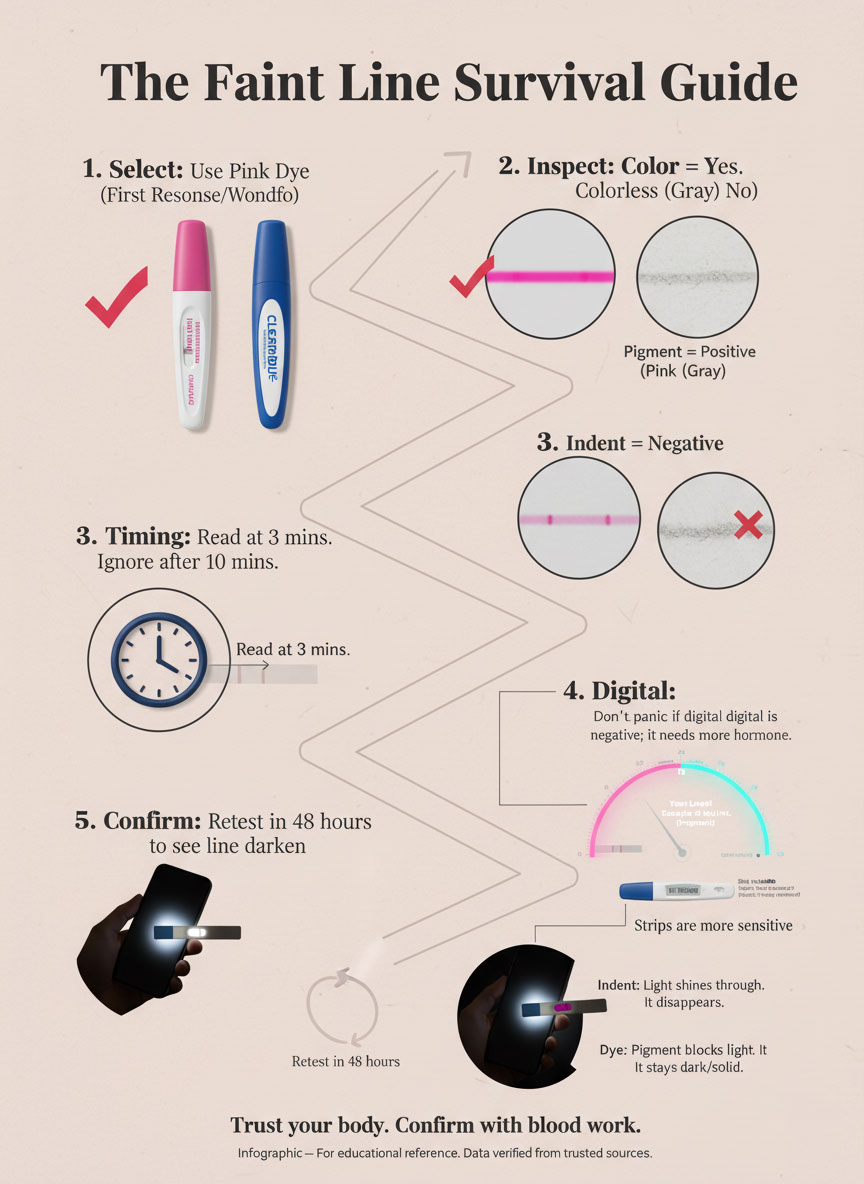 Faint Line vs. Evaporation Line: How to Tell If Your Pregnancy Test Is ...