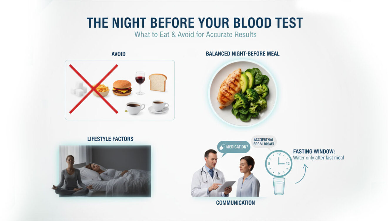 Foods to Avoid the Night Before a Blood Sugar Test (And What to Eat ...