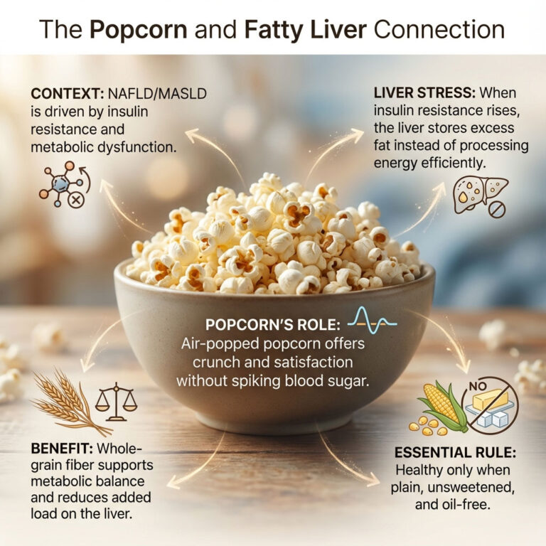 Is Popcorn Good for Fatty Liver? Healthy Snack or Sodium Trap ...