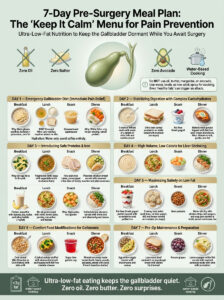 7-Day Gallbladder Meal Plan: Pre-Surgery and After Removal Menu ...