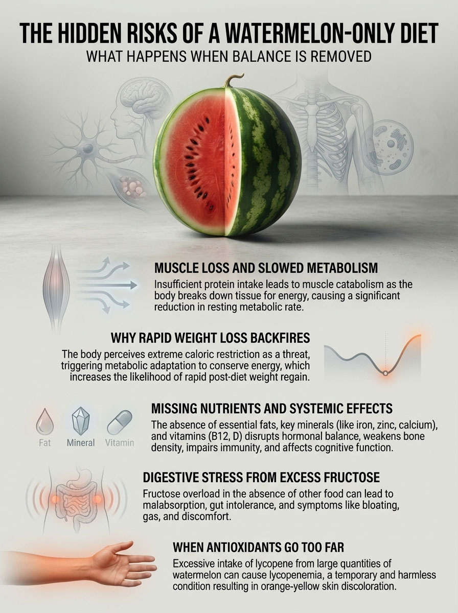 Watermelon Diet for Weight Loss: Benefits, Risks, and How to Do It ...