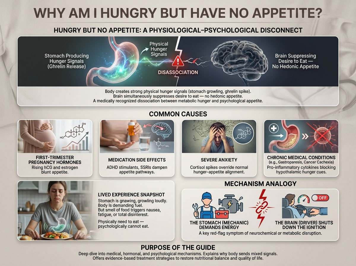 Hungry But No Appetite: Medical Causes, Symptoms & Treatment Solutions ...