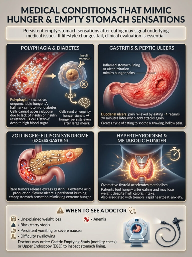 Stomach Feels Empty After Eating? 7 Surprising Causes (and Fixes ...