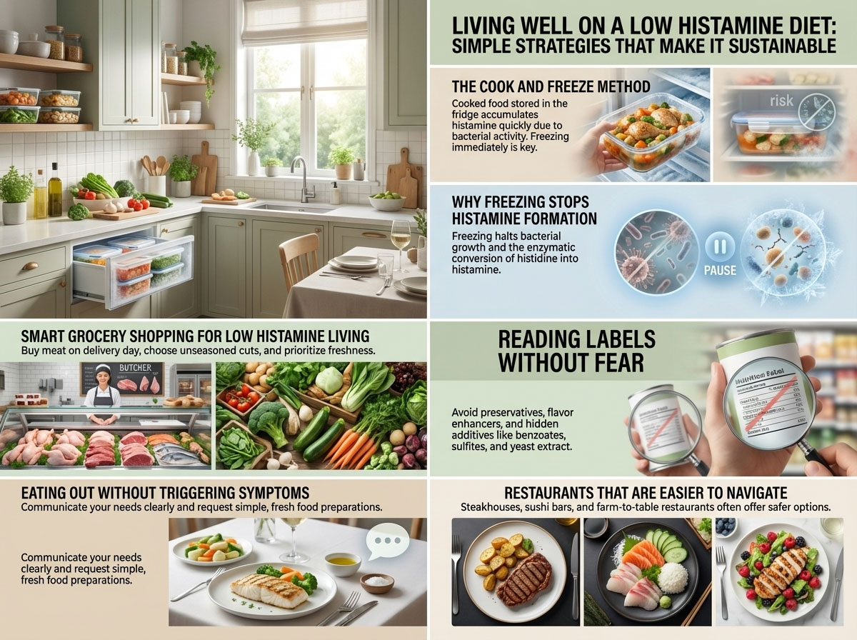 Low Histamine Anti-Inflammatory Diet: Complete Food List, Benefits, and ...