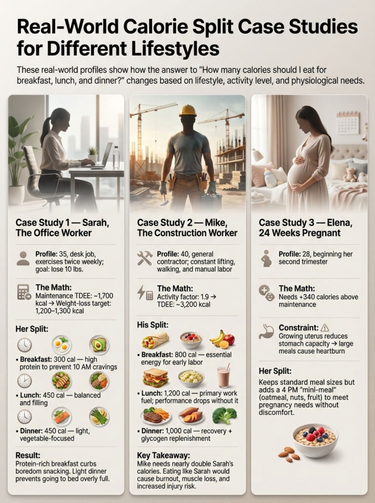 How Many Calories Should I Eat For Breakfast, Lunch & Dinner? (It’s Not ...