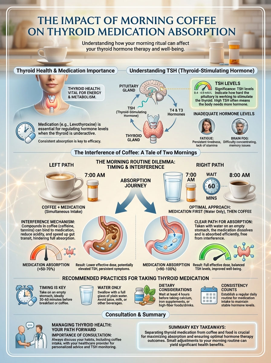 Stop Drinking Coffee With Thyroid Meds Until You Read This Warning ...