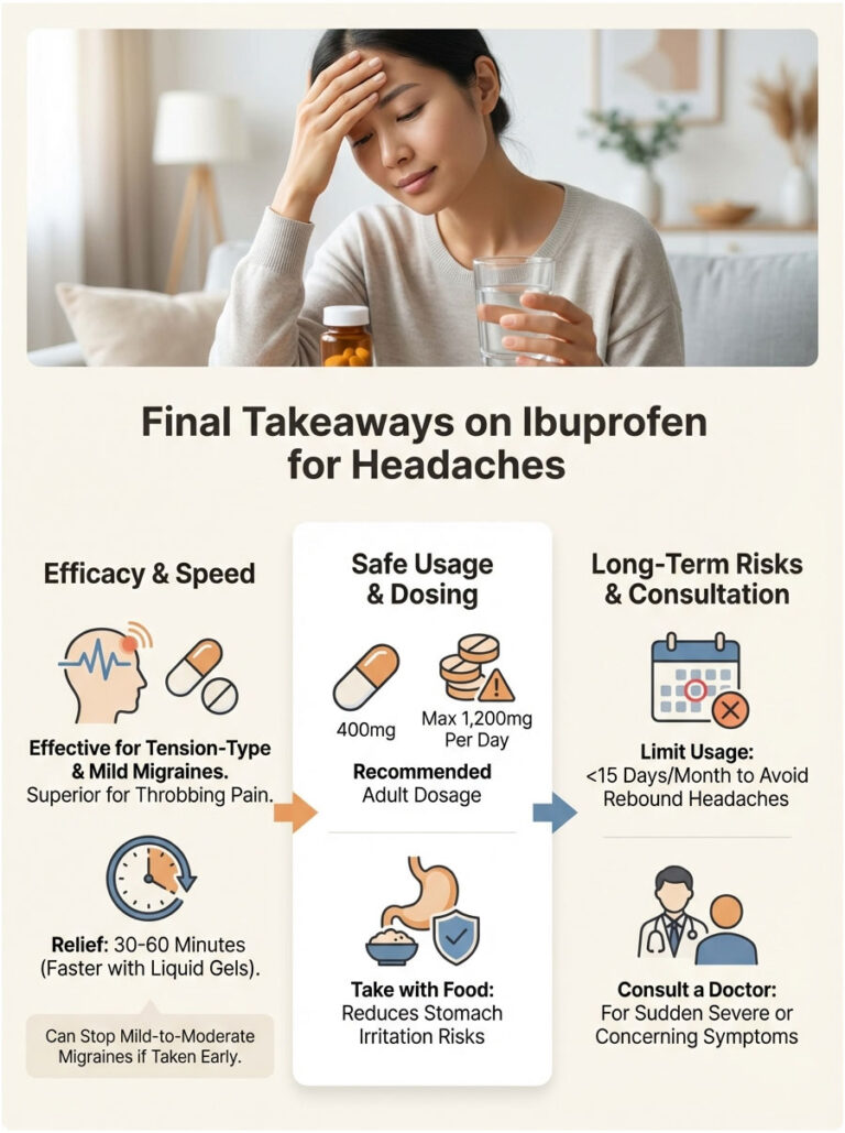 Does Ibuprofen Help with Headaches? Effectiveness, Dosage, and How Fast ...
