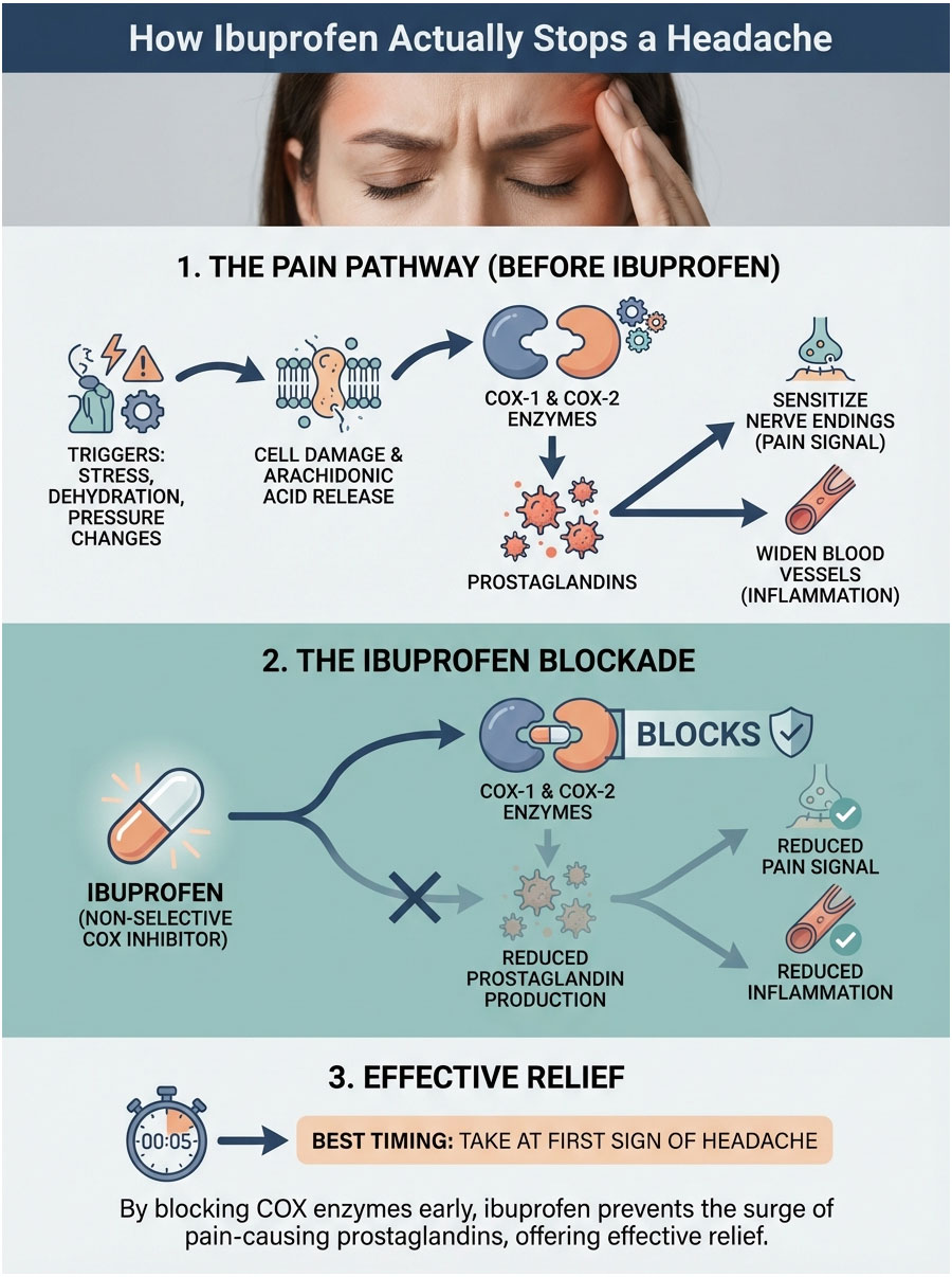 Does Ibuprofen Help with Headaches? Effectiveness, Dosage, and How Fast ...