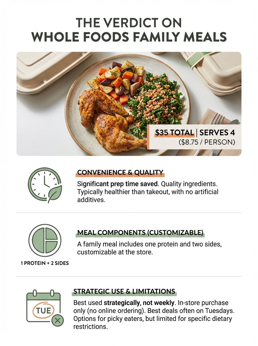 Whole Foods Prepared Family Meals Review: Taste, Price & Value ...