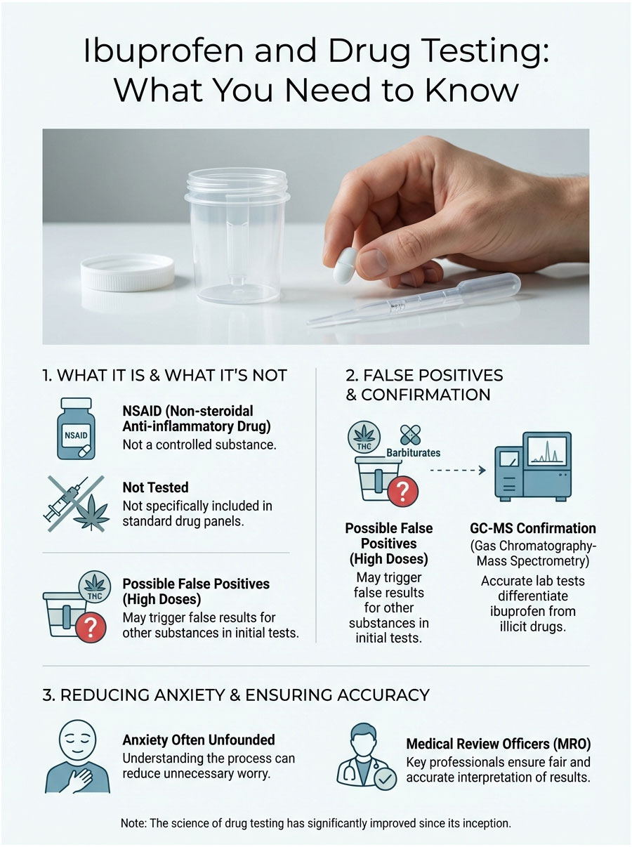 Will Ibuprofen Show Up on a Drug Test? What the Clinical Evidence ...