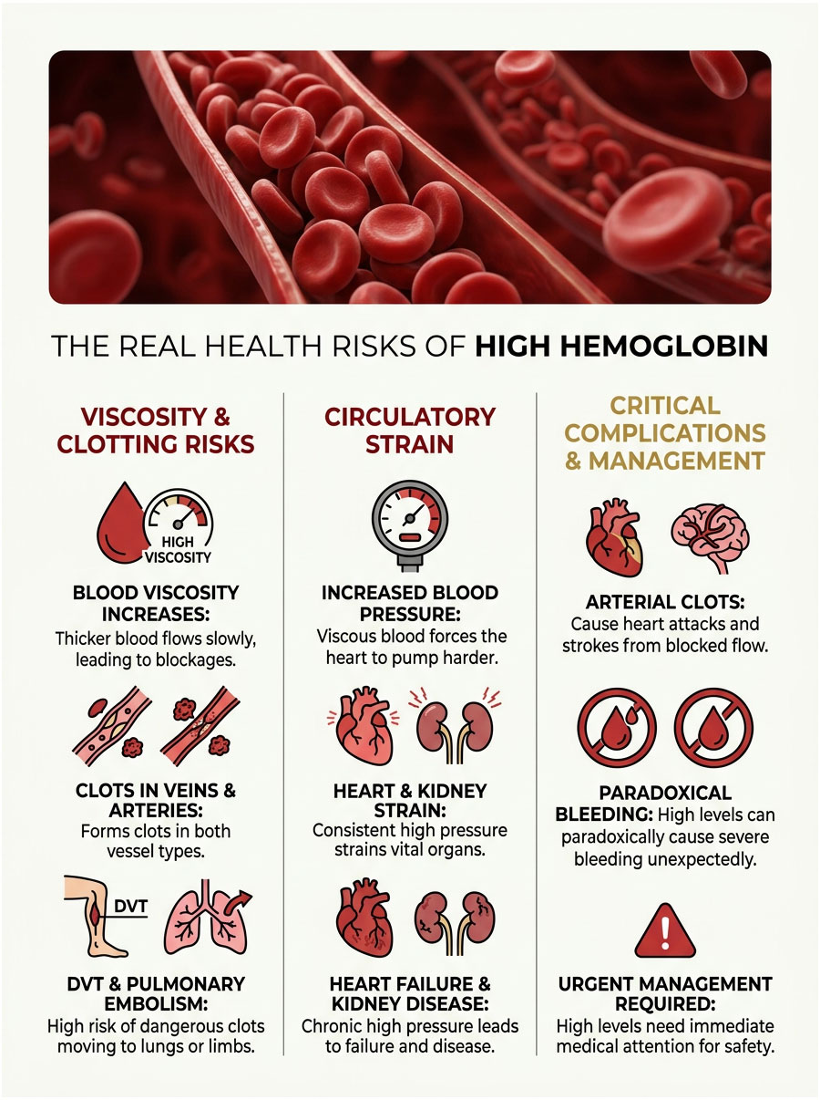 What Does High Hemoglobin Mean? Causes, Symptoms, and Health Risks You ...