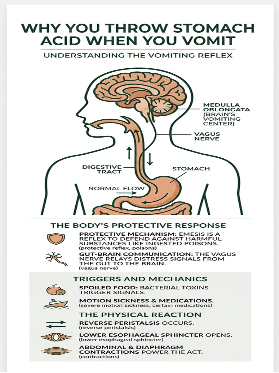 Do You Throw Stomach Acid When You Vomit? Here's What Actually Happens ...