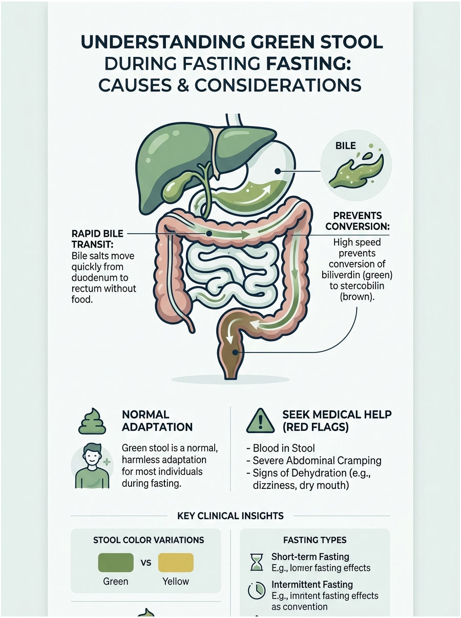 Green Stool While Fasting: Causes, What It Means & When to Worry ...