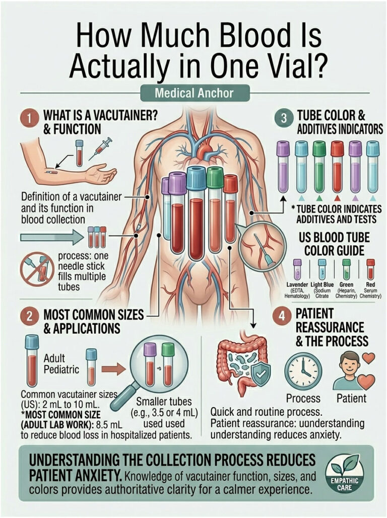 How Many Vials of Blood Drawn at Once? mL, Tests, Weight - HealthcareOnTime
