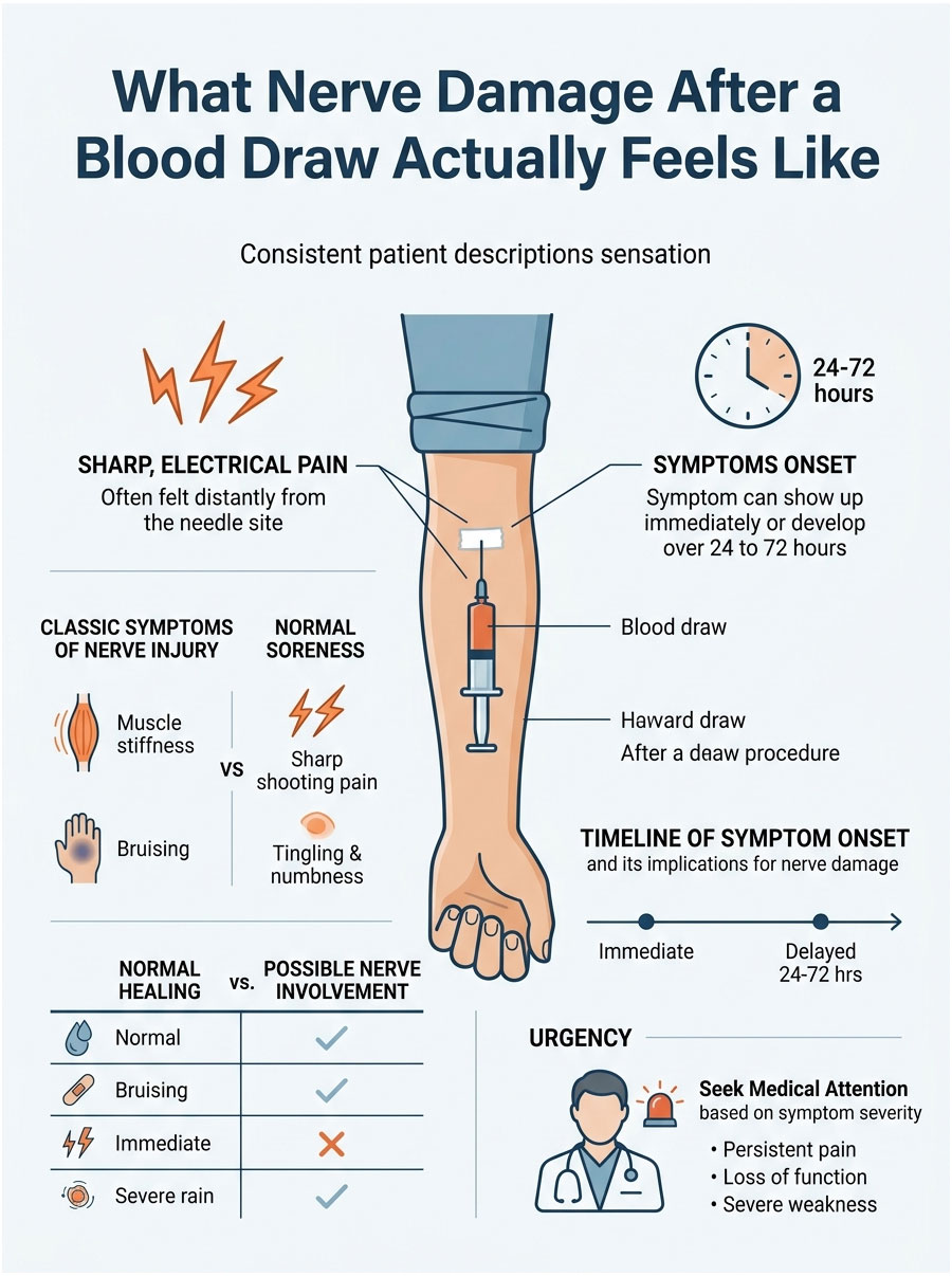 Blood Draw Nerve Damage: Warning Signs You Can't Ignore - HealthcareOnTime