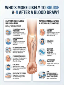 Bruise After Blood Draw: Causes, Healing & Red Flags - HealthcareOnTime